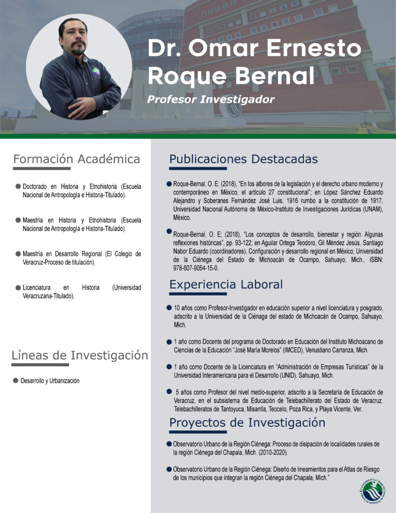 Dr. Omar Ernesto Roque Bernal